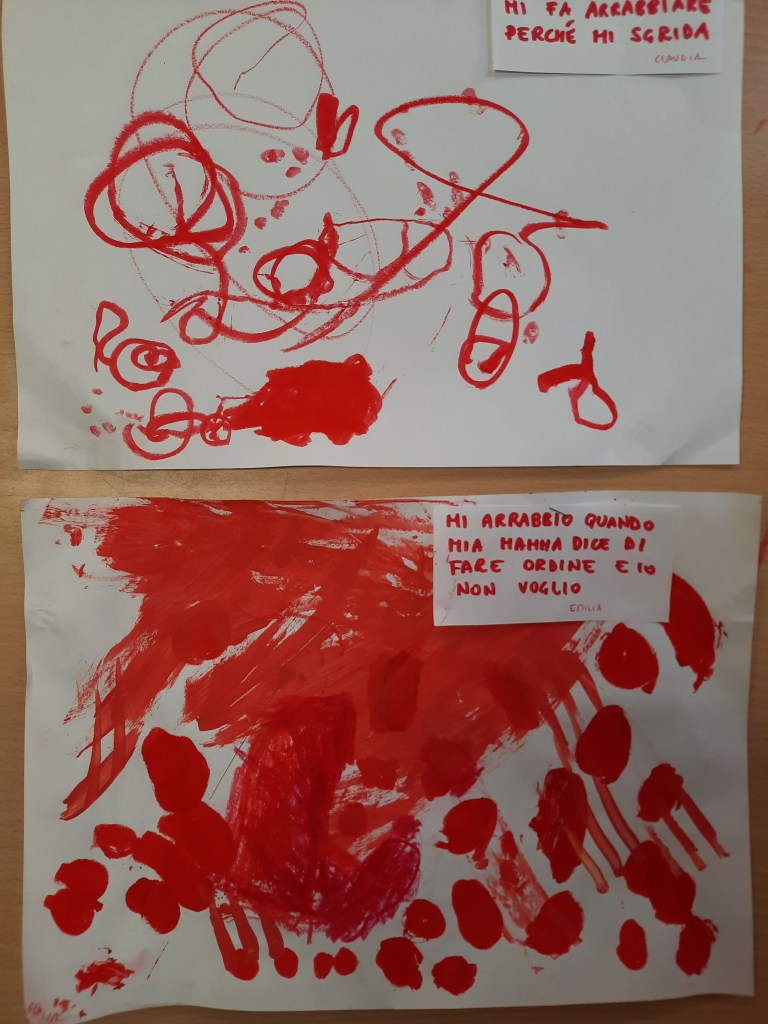 Rosso di rabbia – SCUOLA DELL'INFANZIA PARITARIA ITALIANA DI BARCELLONA