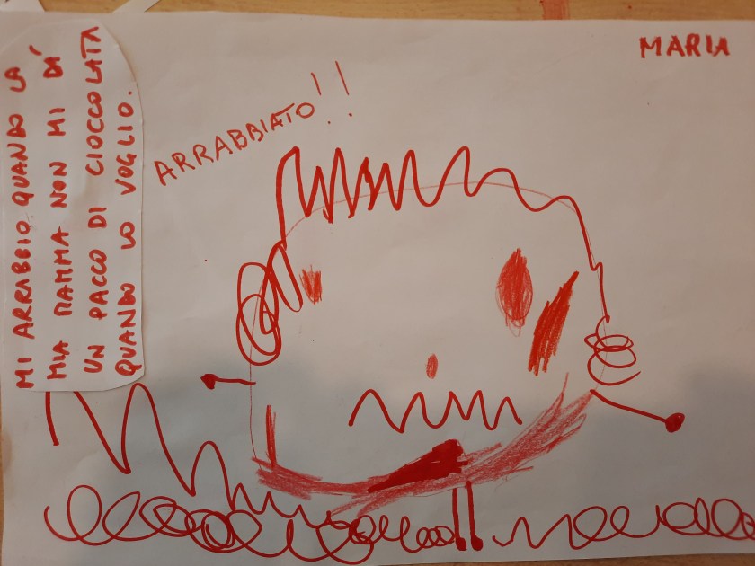 Rosso di rabbia – SCUOLA DELL'INFANZIA PARITARIA ITALIANA DI BARCELLONA